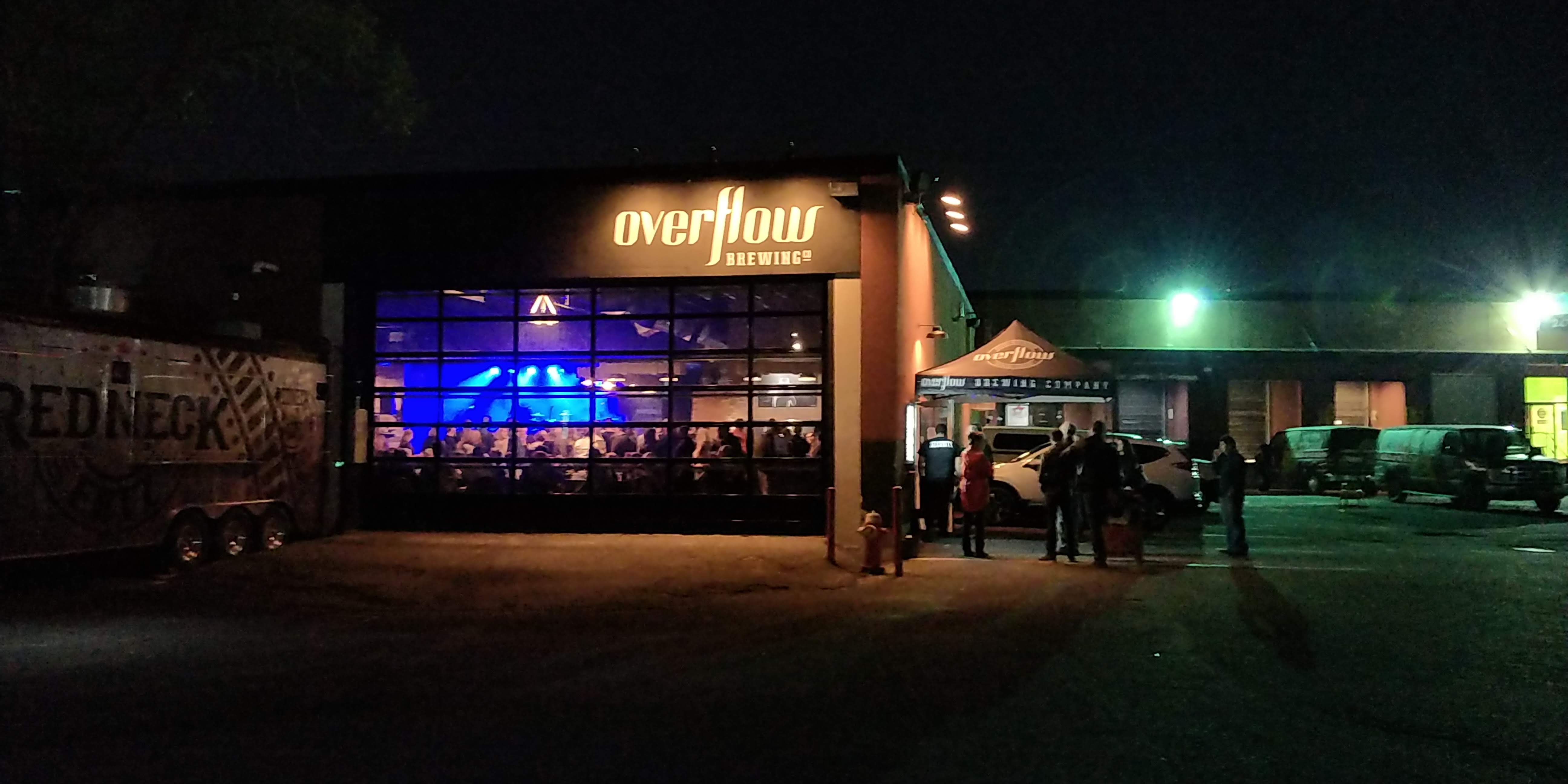 Rocking the Night Away at Overflow Brewing Co – Heron Park